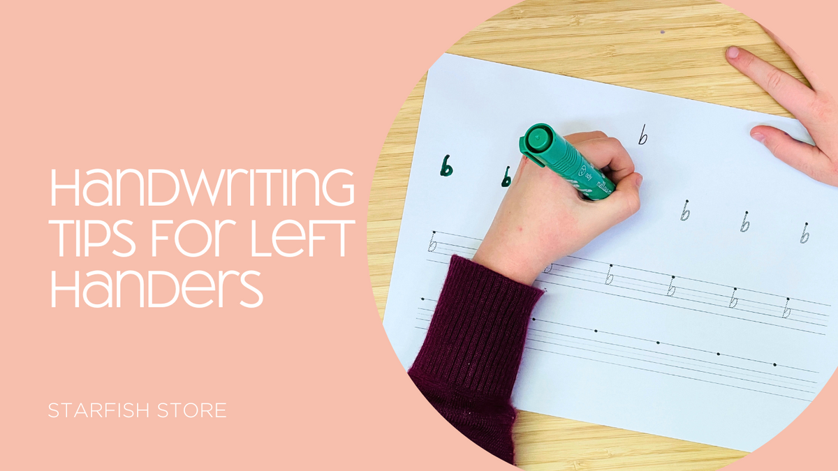 Handwriting Tips For Left Handers | Blog | Kirstie Wishart M.Ed ...