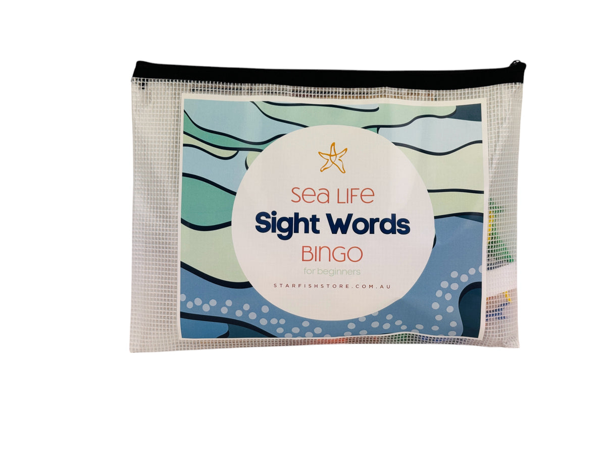 Sea Life Sight Words Bingo | Starfish Store