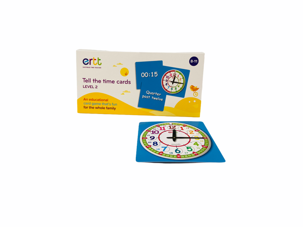 ERTT Tell The Time Cards - Level 2 | Starfish Store