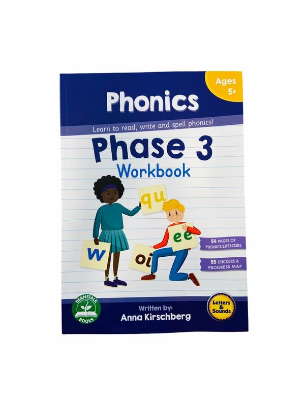 Phase 3 Workbook - Phonics | Starfish Store