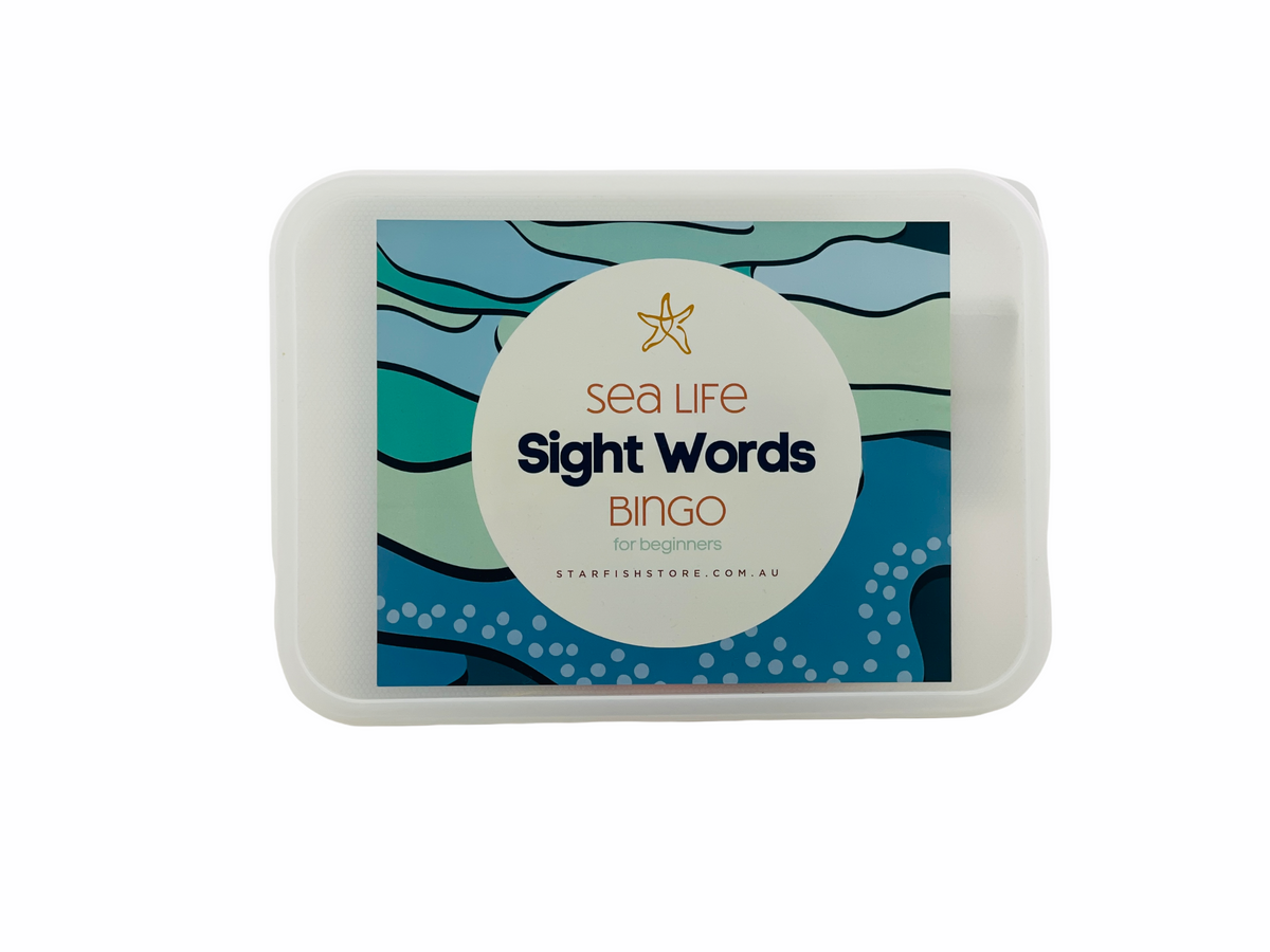 Sea Life Sight Words Bingo | Starfish Store